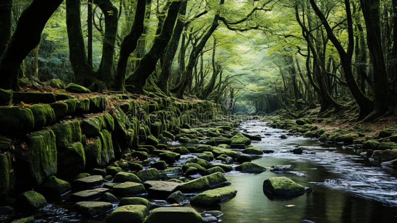 Stream Water Flow, Gushing Spring, Clear Spring, Hot Spring Water ...