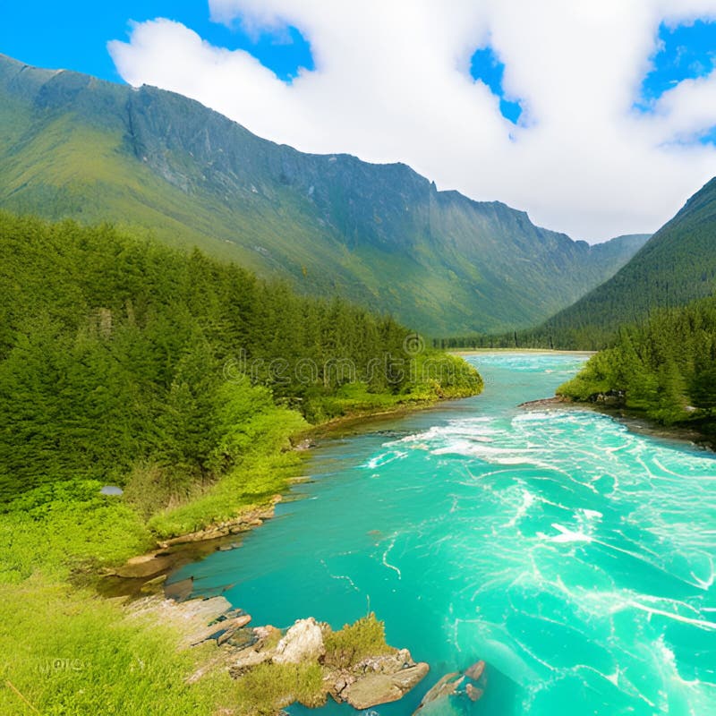 Stream Water Flowing Spring Spring Spring Spring Water Source Dynamics ...