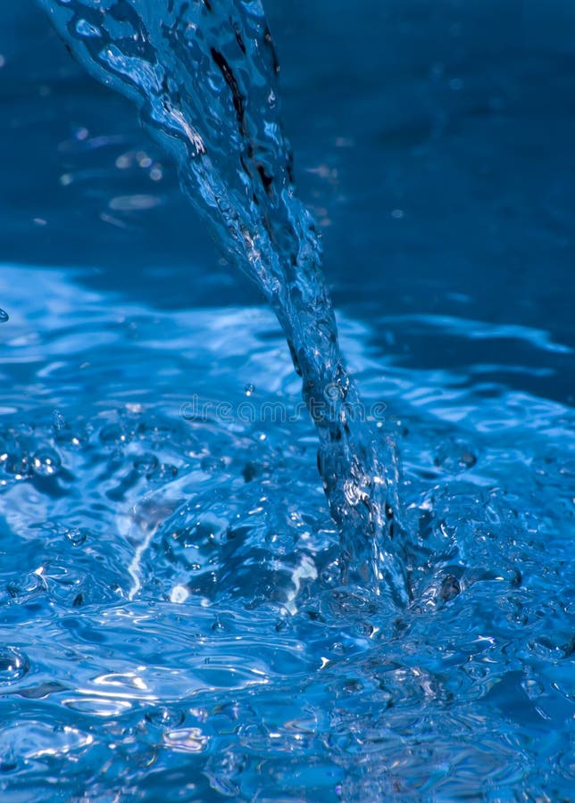 Stream of Water Pouring stock image. Image of liquid, wave - 9824351