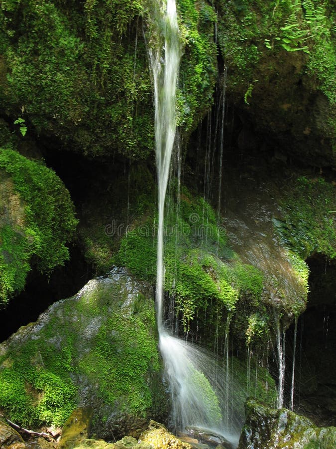 Stream of Water in between Rocks Stock Photo - Image of rocks ...