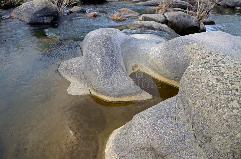 Stream of water and rocks stock photo. Image of rock - 39319346