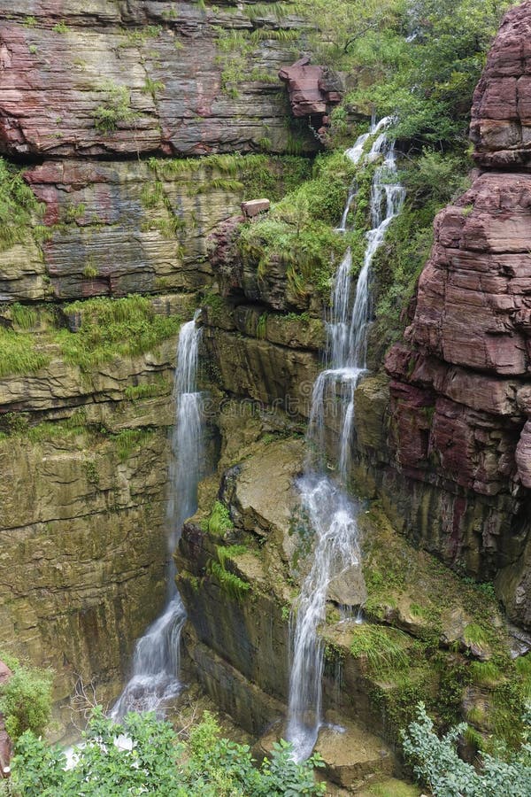 Stream waterfall stock photo. Image of stream, landscape - 77303718