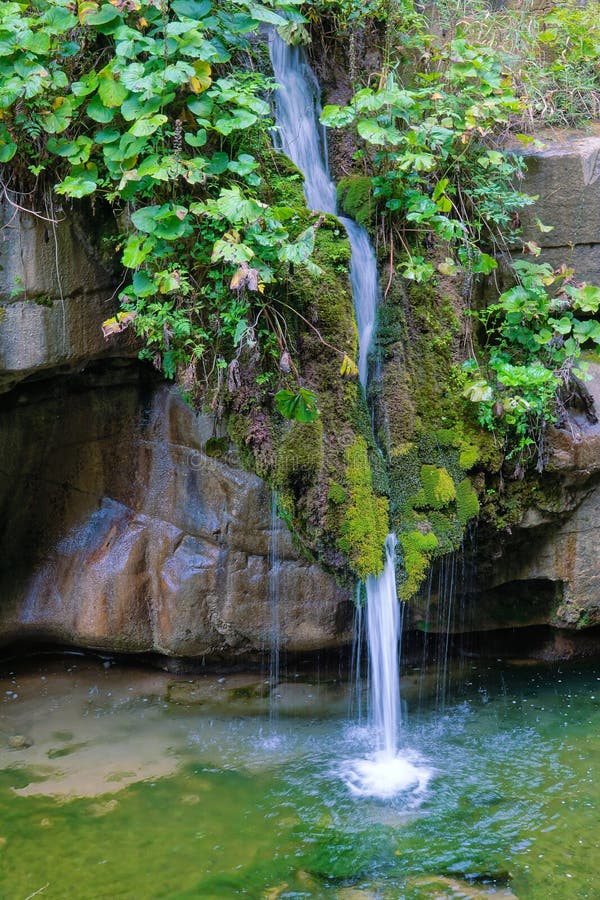 Stream waterfall stock image. Image of brook, water, river - 98178845