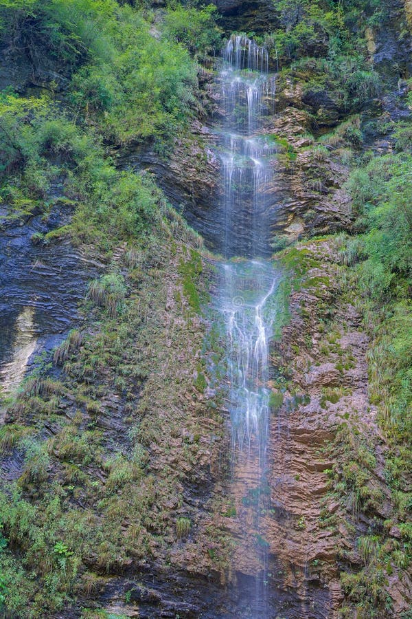 Stream waterfall stock photo. Image of lake, scenic - 123457082