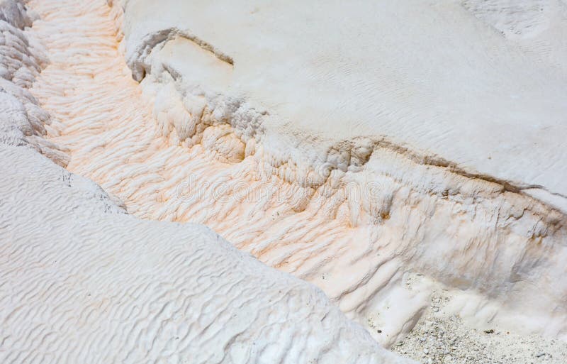 Stream in White Volcanic Rock. Stock Photo - Image of texture, water ...