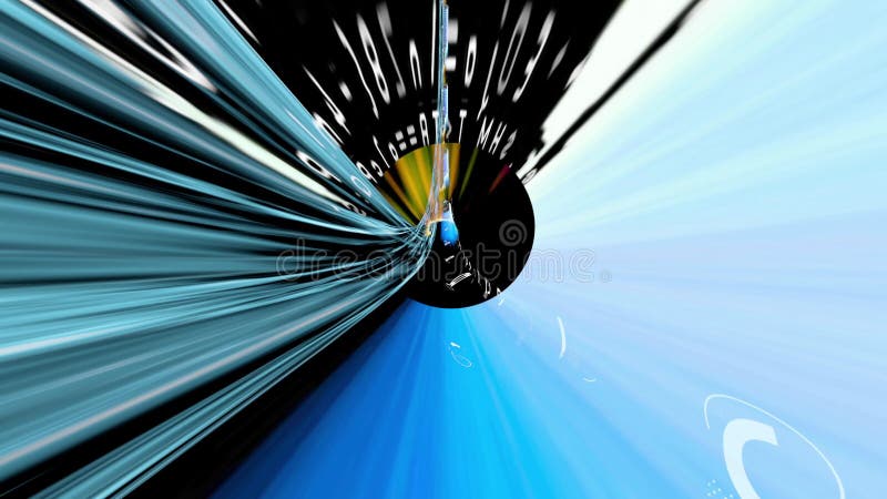 Streaming Digital Light Beams and Data Flux in Motion Stock Footage ...