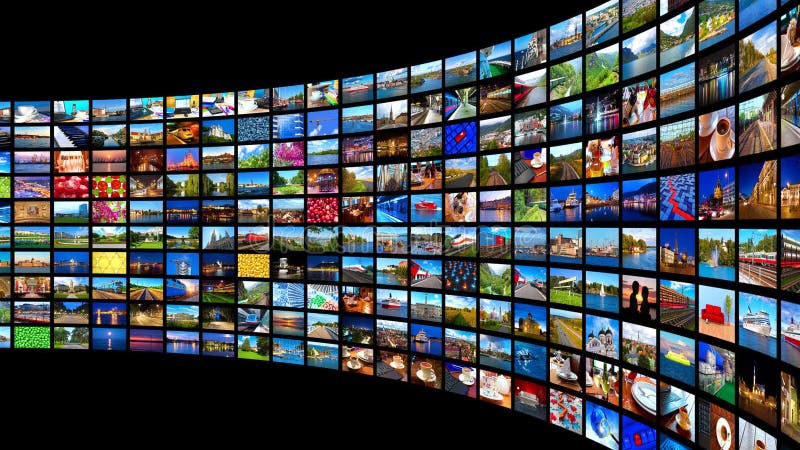 Streaming media concept stock video footage. Video of network - 35638709