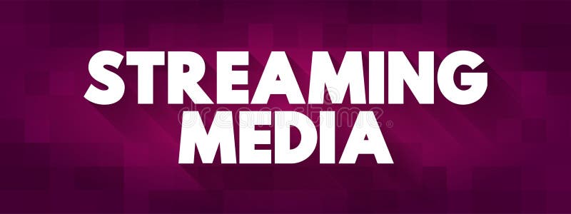 Streaming Media is Multimedia that is Delivered and Consumed in a ...