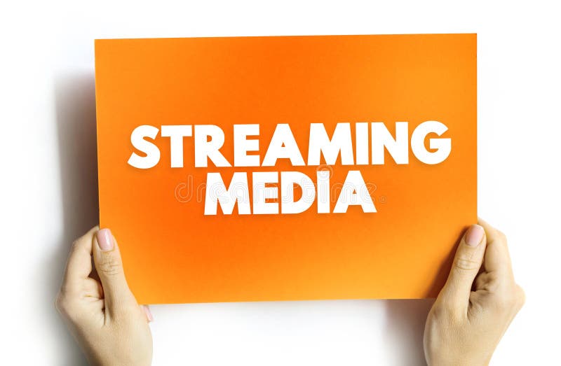 Streaming Media is Multimedia that is Delivered and Consumed in a ...