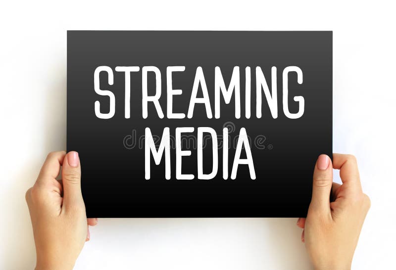 Streaming Media is Multimedia that is Delivered and Consumed in a ...