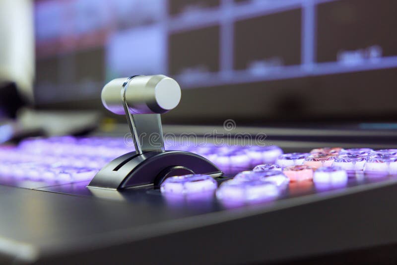 Streaming Video Switcher Control Panel for Live Online a Broadcasting ...