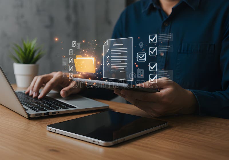 Automate Checklist Icon Stock Illustrations – 9 Automate Checklist Icon ...