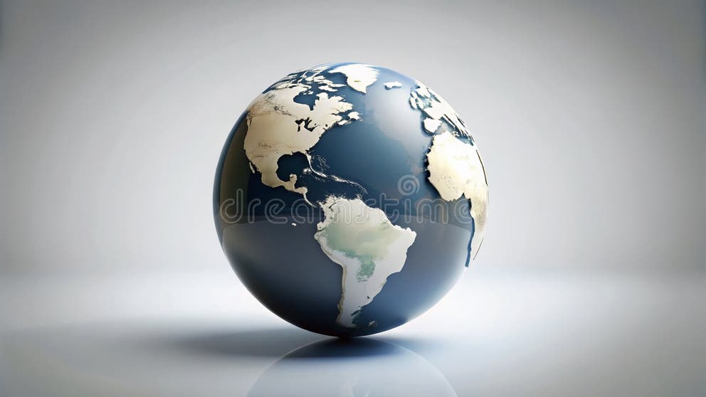 Streamline Your Brand with this Elegant Oval Earth Logo Template ...