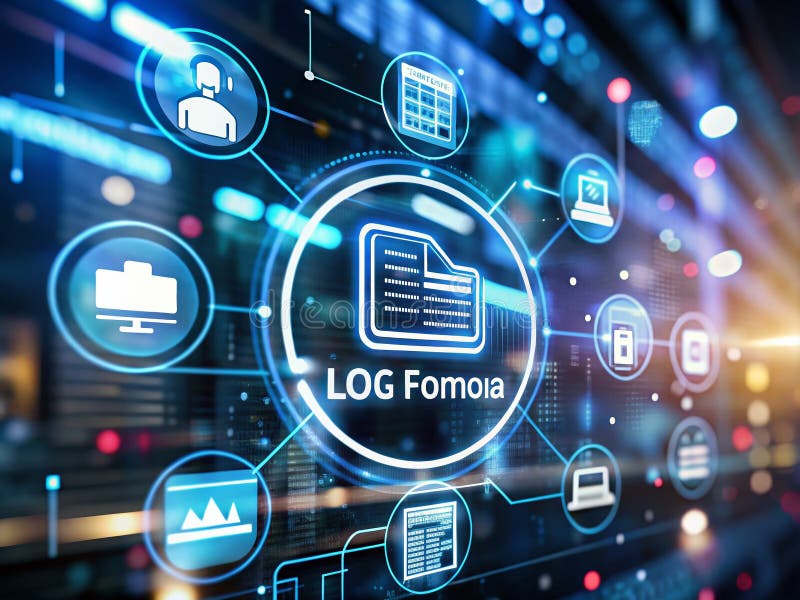 Streamline Your Digital Workflow with a Modern LOG File Format Icon ...