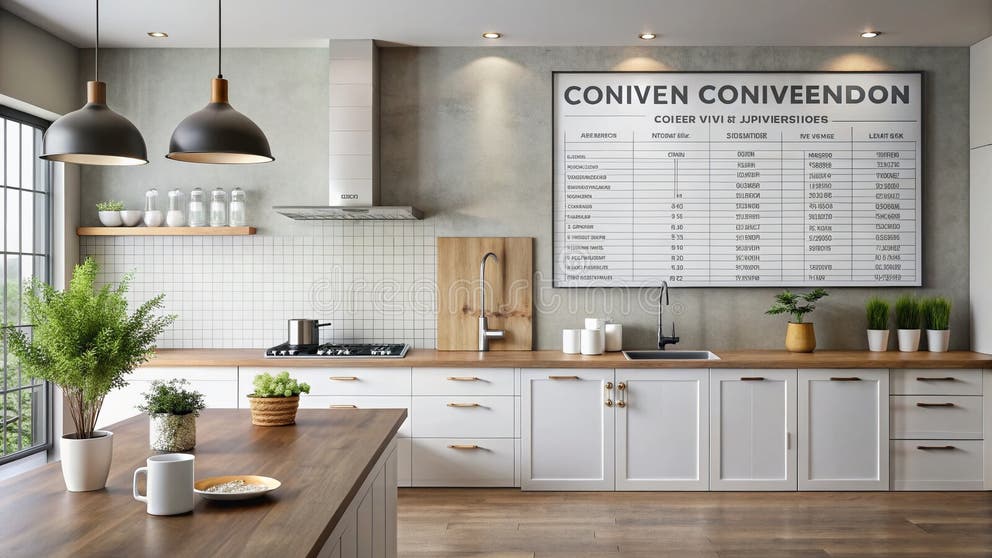 Streamline Your Kitchen with this Minimalist Conversion Chart for ...