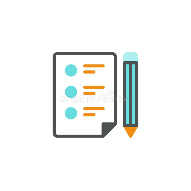 Streamlining Tasks with a Document List Todo System Stock Vector ...