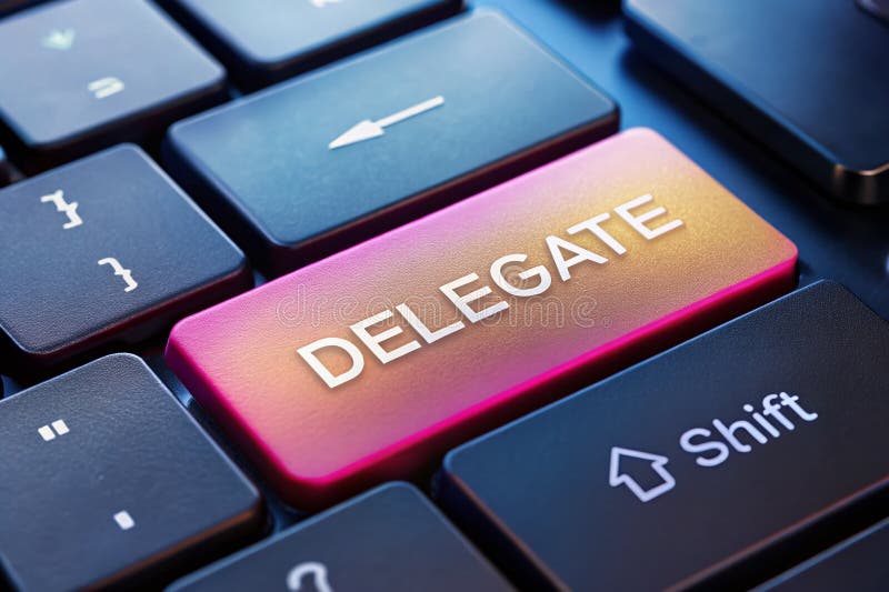 Dedicated Task Delegation Button Stock Illustrations 2 Dedicated Task Delegation Button Stock