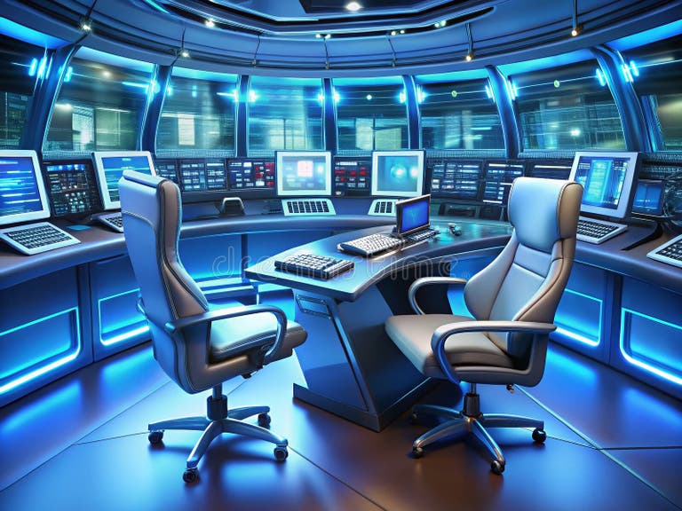 Streamline Your Workflow with a Modern Tech Control Center Console ...