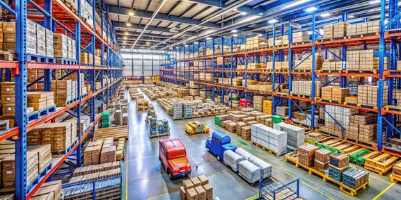 Streamlined Distribution Center Optimizing Inventory Management with ...