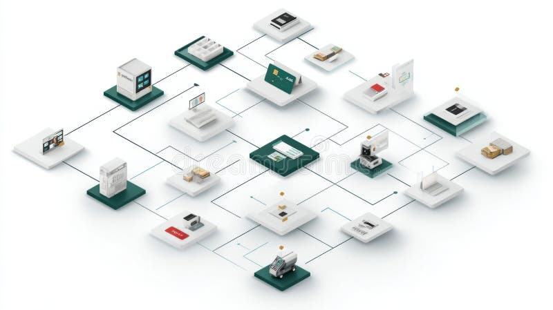 Streamlined Document Workflow Integrated Solutions for Efficient Document Management Stock ...