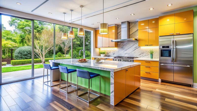 Streamlined Elegance Achieving a Modern Minimalist Kitchen Design that ...