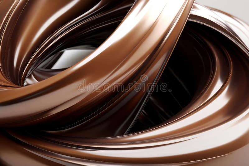 Modern Minimalist Industrial Design with Twisted Waves and Smooth ...