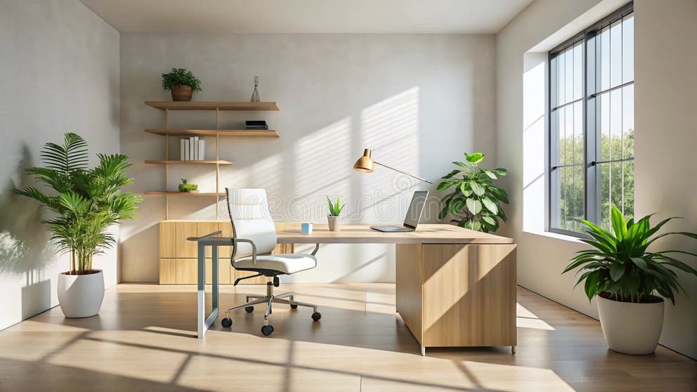 Streamlined and Inspiring a Minimalist Office Workspace Design for ...