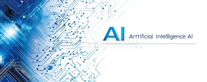 Futuristic AI Concept with Circuitboard Design and Modern Technology ...