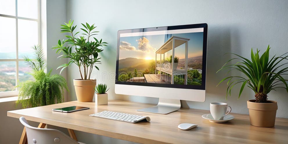 Streamlined Desktop Stock Illustrations – 714 Streamlined Desktop Stock ...