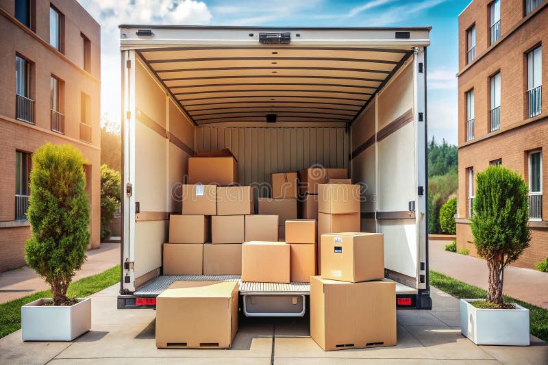 Streamlined Moving Truck Interior Efficient Packing Strategies for a ...