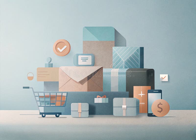 Streamlined Online Shopping a Concise Visual Guide To the Modern ...