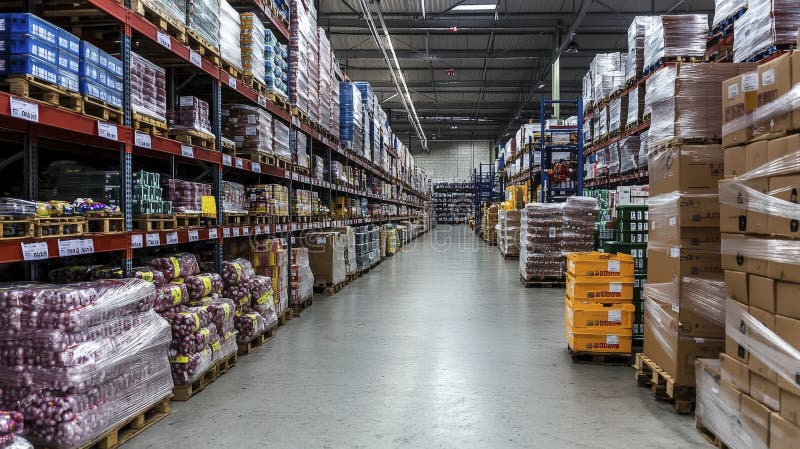 Streamlined Outbound Logistics Operations Warehouse Environment ...