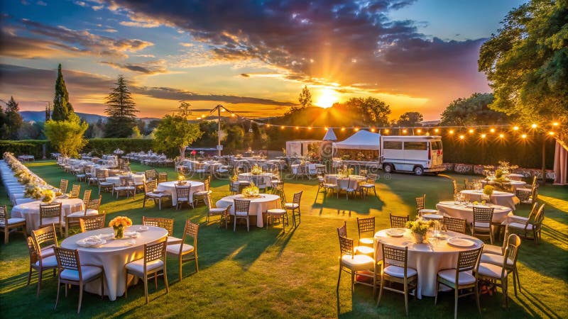 Streamlined Outdoor Event Setup a Detailed Breakdown of Landscaping and ...