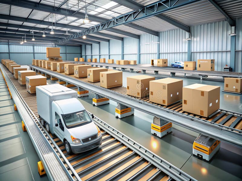 Courier Hub Operations Stock Illustrations – 18 Courier Hub Operations ...