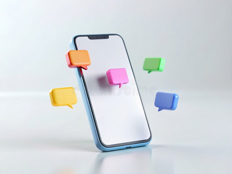 Streamlined Social Media Notifications Stock Illustrations – 8 ...