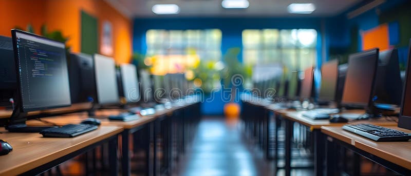 Streamlined Tech in Education: Harmony in the Classroom. Concept ...