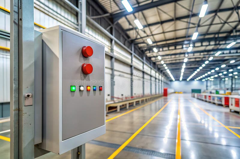 Streamlined Warehouse Door Control System with Integrated Emergency ...