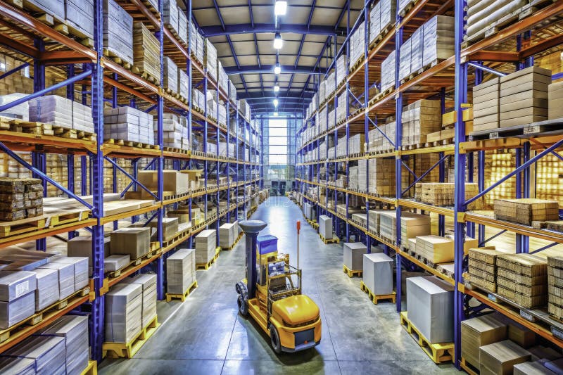 Streamlined Warehouse Operations Efficient HighShelf Storage Optimized ...