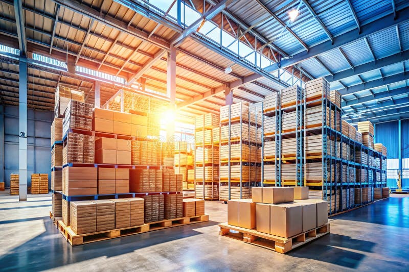 Streamlined Warehouse Storage Efficient Pallet Organization for Optimal Inventory Management and ...