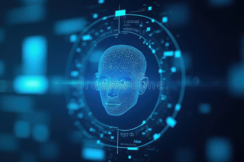 Streamlining CV Evaluation through AI Technology Stock Illustration ...