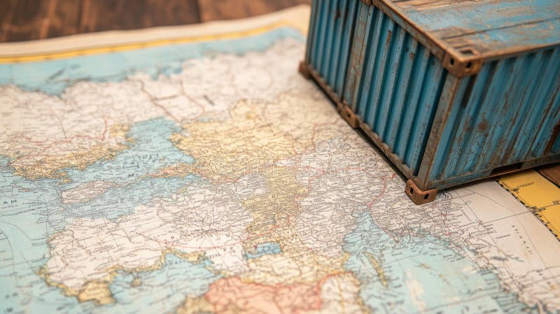 Streamlining Global Trade Maps and Shipping Containers for Modern ...