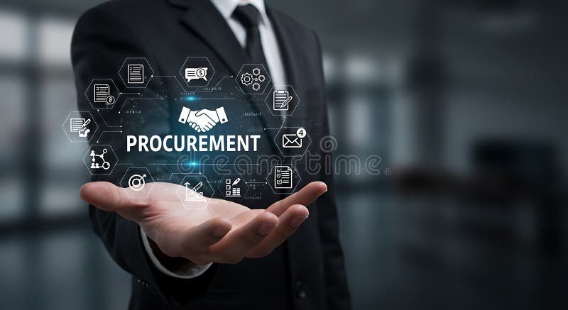 Streamlining Supply Chains How Digital Procurement Interfaces Drive Smart Solutions Stock ...