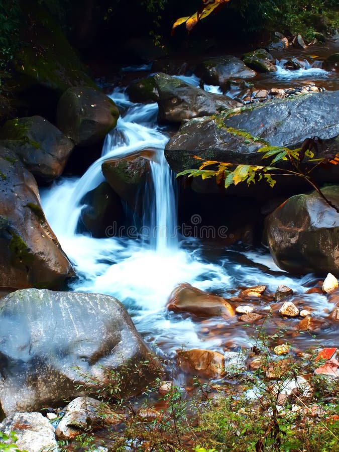 Streams stock photo. Image of humid, lakes, fall, feng - 12452708