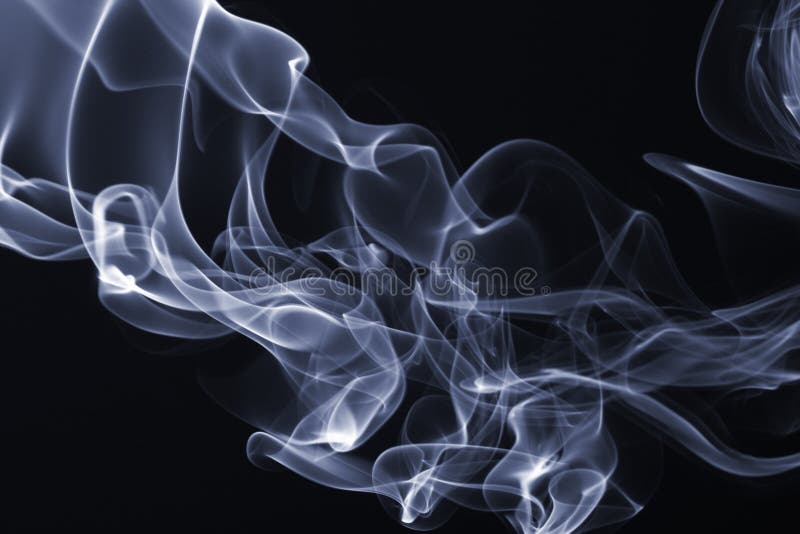 Streams of a smoke stock image. Image of wavy, smoky, effect - 5723937
