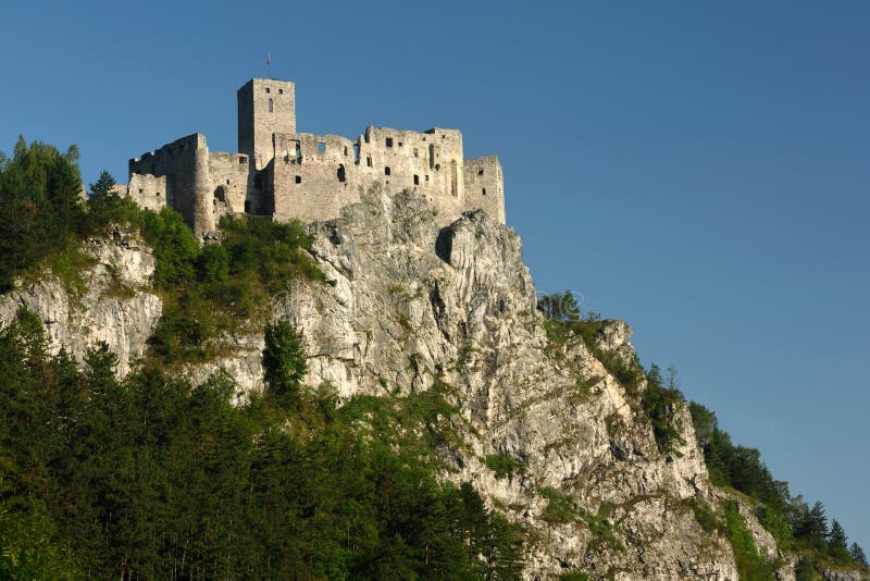 Strecno Castle, Slovakia stock photo. Image of history - 99006888