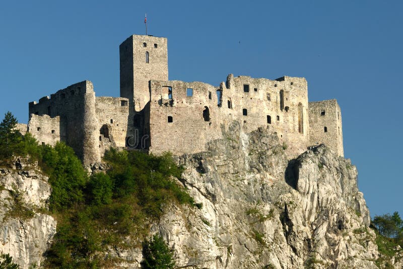 Strecno Castle, Slovakia stock image. Image of culture - 99764445
