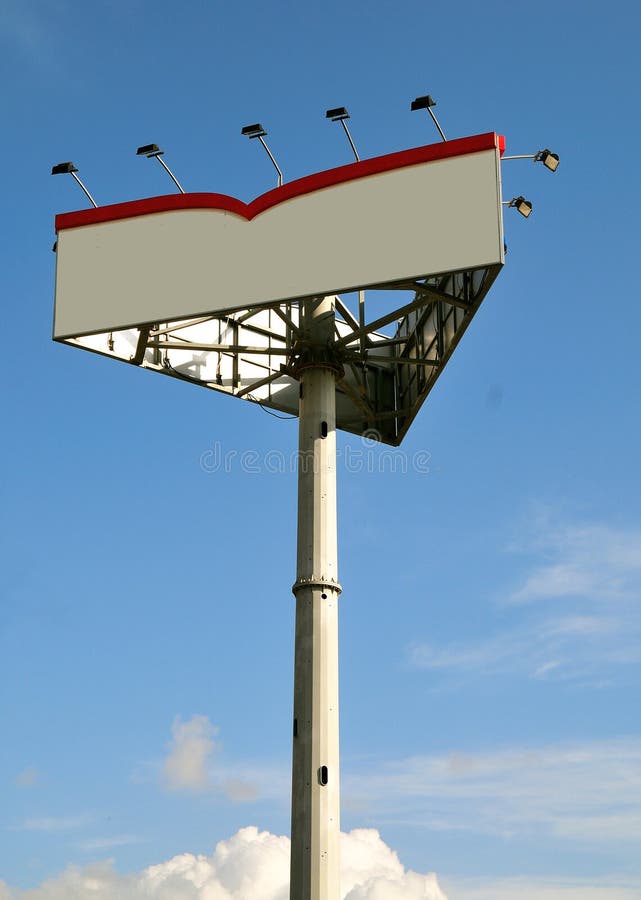 Street advertising stock photo. Image of structure, pillar - 7600372