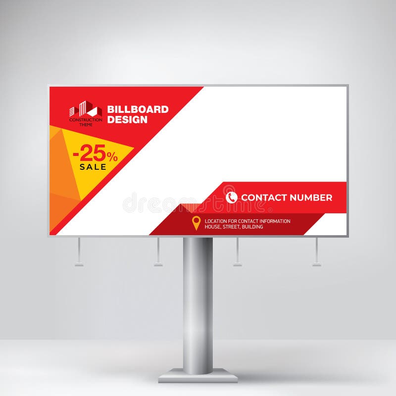 Billboard Design, a Modern Billboard for Placing Advertising ...