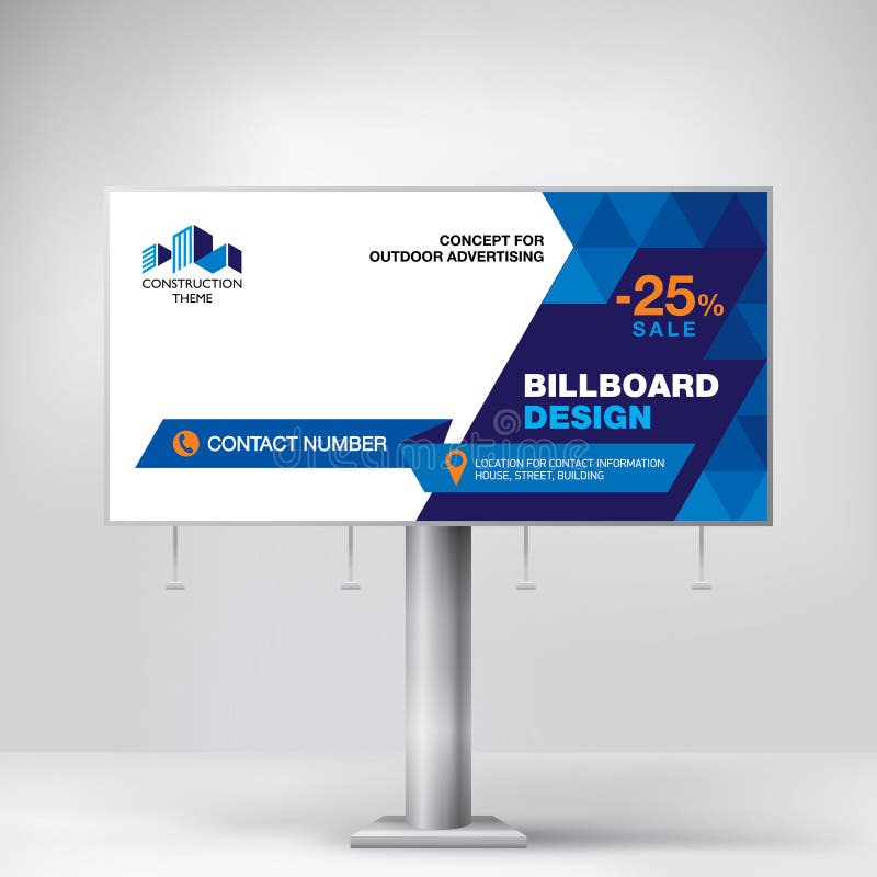 Billboard Design, a Modern Billboard for Placing Advertising ...
