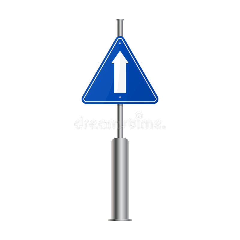 Street Arrow Vector Icon.Cartoon Vector Icon Street Arrow Isolated on ...